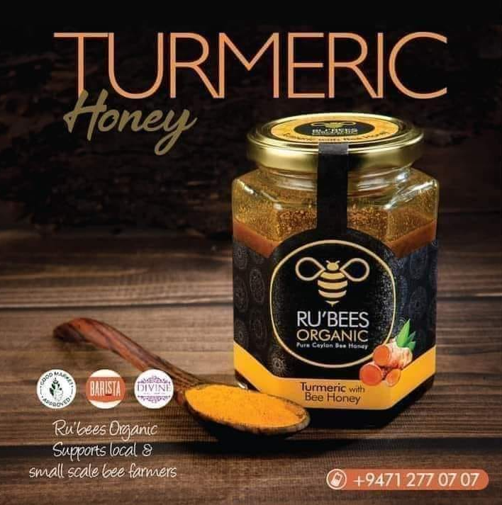 Turmeric with Bee Honey - RU'BEES CEYLON
